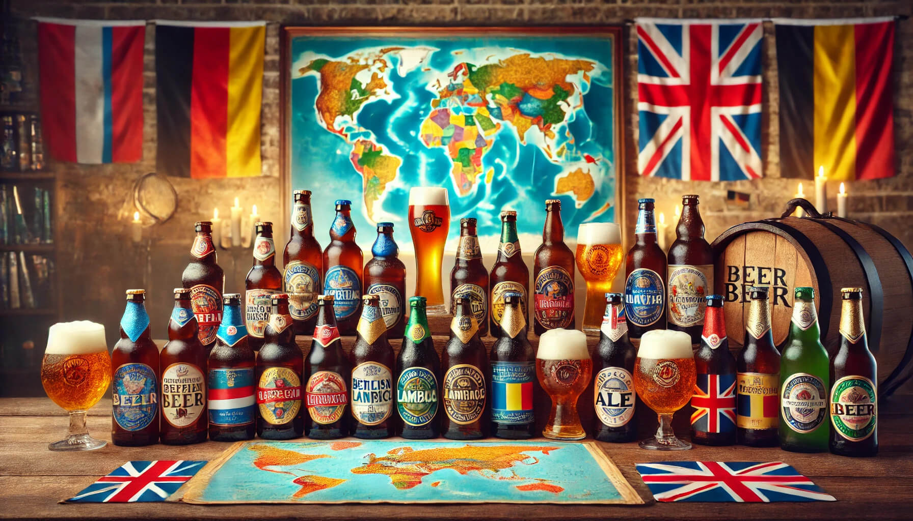 Zahraniční pivo - Domácí pivotéka